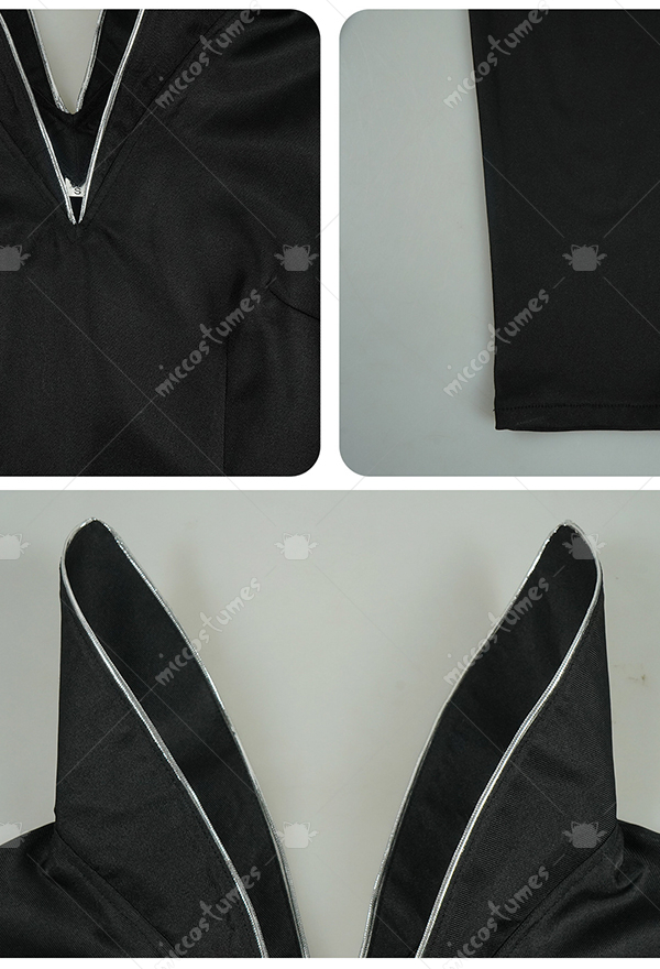 Merlina Addams Cosplay Vestido - Halloween Traje | Vestido de alta ...