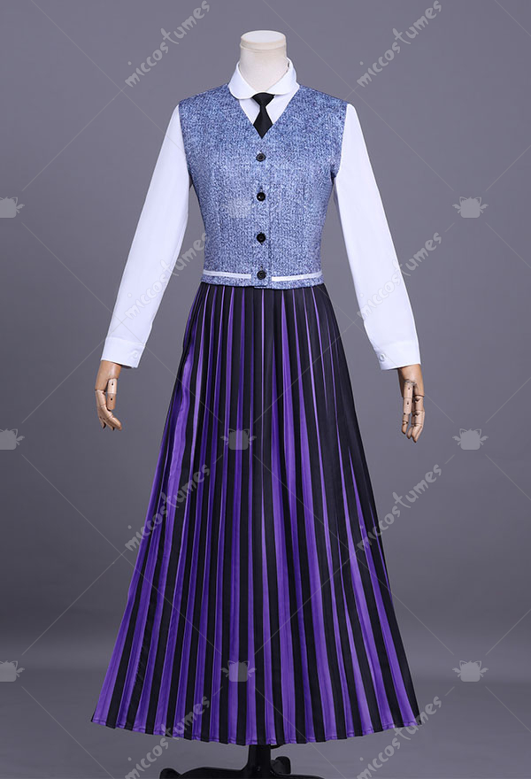 Wednesday Agnes DeMille Gothic Cosplay Set - Halloween Costumes | Top ...