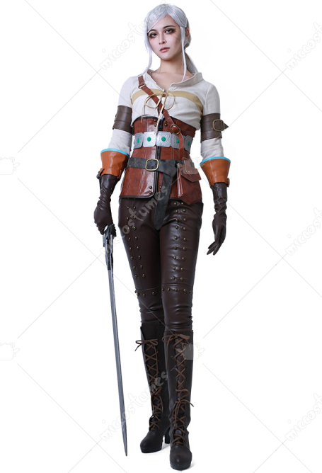 The Witcher 3: Wild Hunt Ciri Cosplay Costume