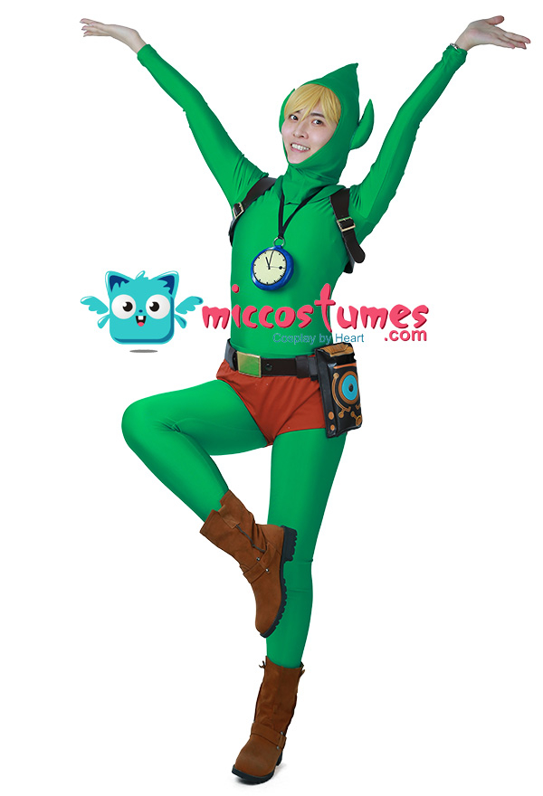 The Legend of Zelda Tingle's Outfit Link Cosplay Costume