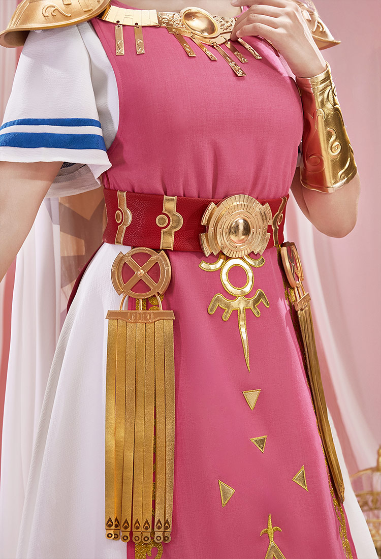 Women Princess Zelda Costume - Dress with Tank Coat and Cloak SSBU ...