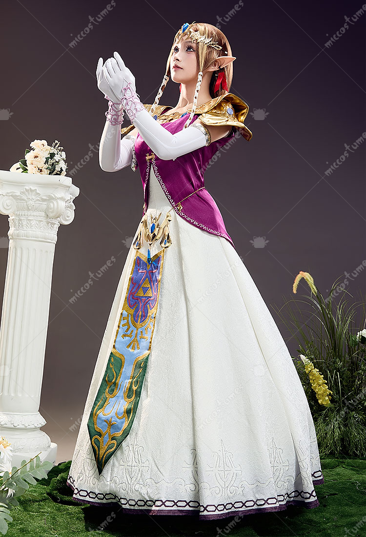 Twilight Princess Zelda Costume - Dress Full Set The Legend of Zelda ...