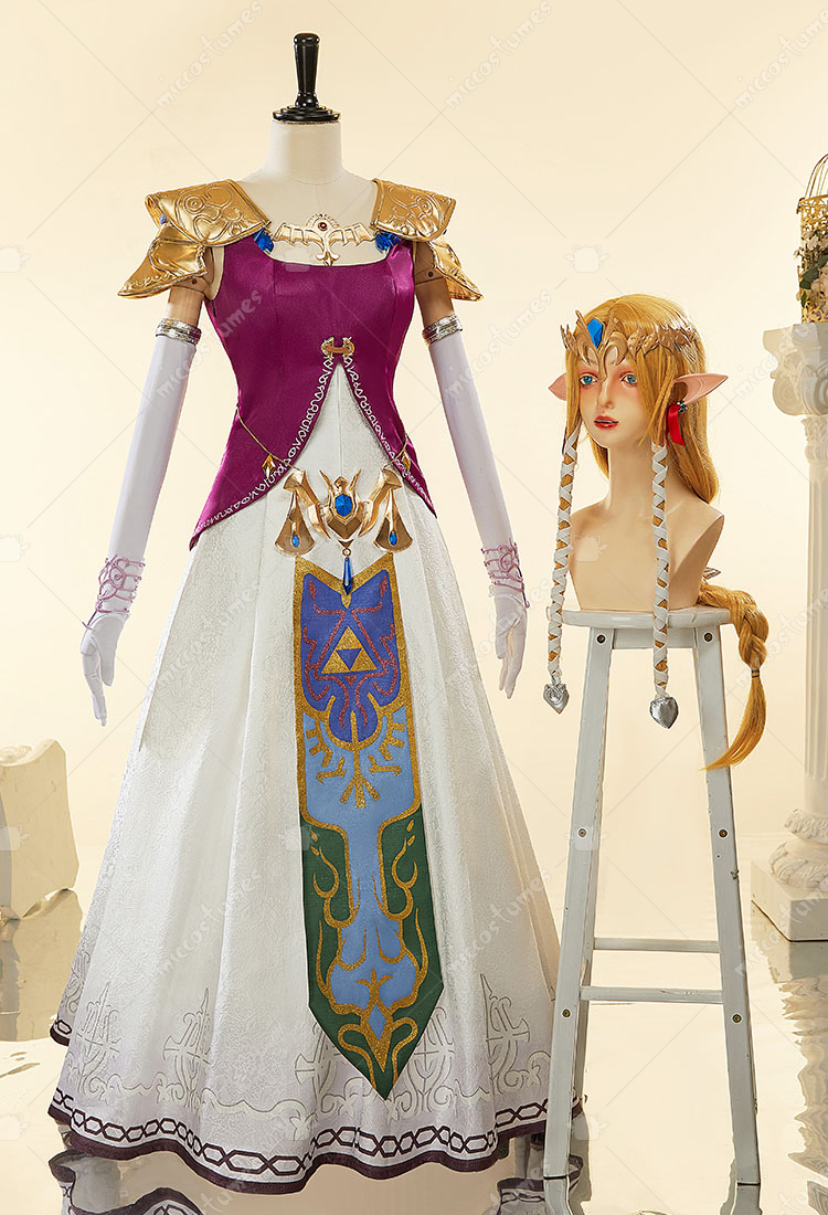 Twilight Princess Zelda Costume - Dress Full Set The Legend of Zelda ...