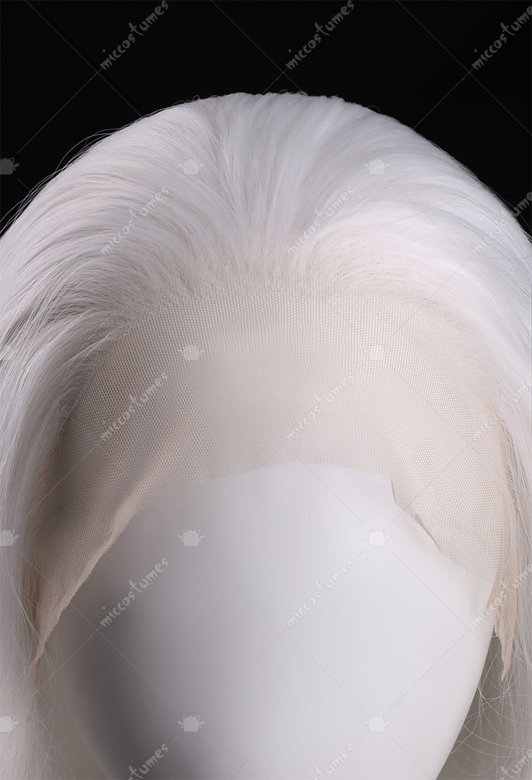 Fortnite Black Cat Cosplay Wig - Lace Wig White Big Wave Cosplay | Top ...