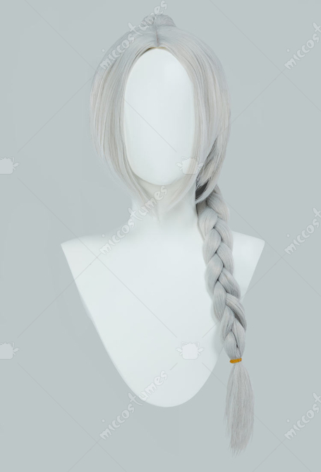 Shadowheart Wig - White Long Ponytail Wig Baldur's Gate Cosplay | Top ...