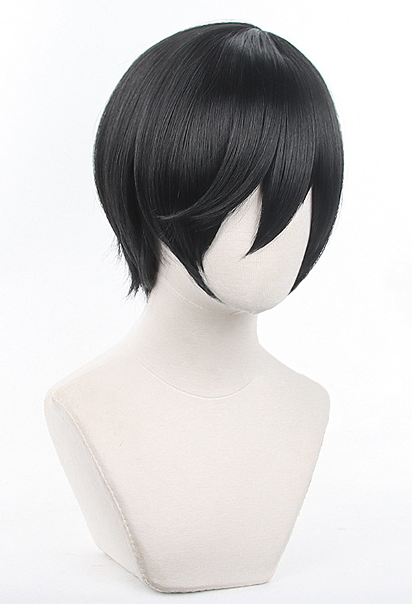 Short Black Wig - Anime Cosplay Wig | Top Quality Wig for Sale