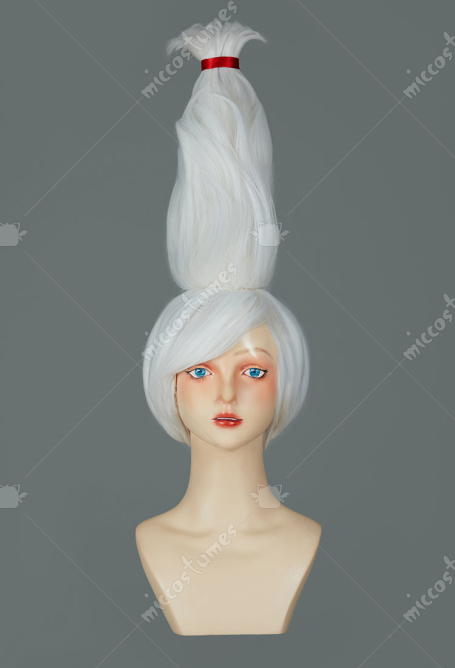Seiko Ayase Wig - White Short Wig DDD Cosplay | Top Quality Wig for Sale
