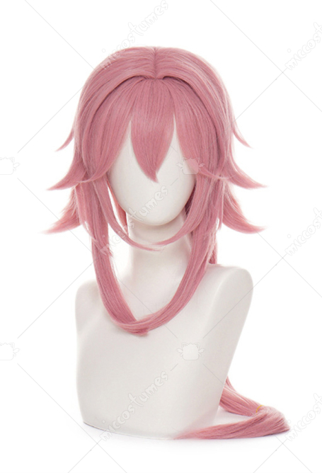 Yae Miko Cosplay Wig - Genshin Impact Pink Wig | Cosplay Wig for Sale