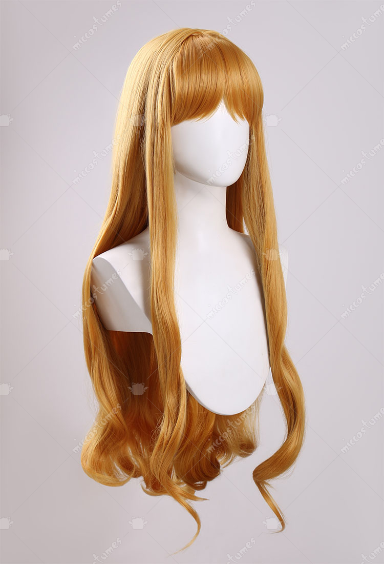 Rival Girl Super Heroine Sword Girl Wig - Classic Look Dark Blonde Wig ...
