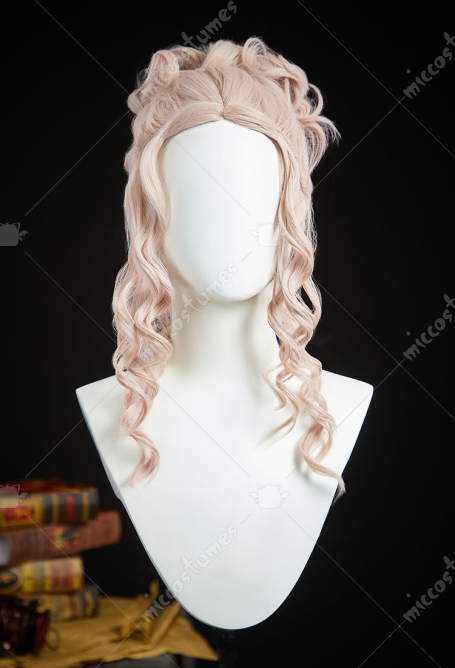 Wednesday Enid Sinclair Pink Curly Wig - Cosplay Wig | Top Quality ...