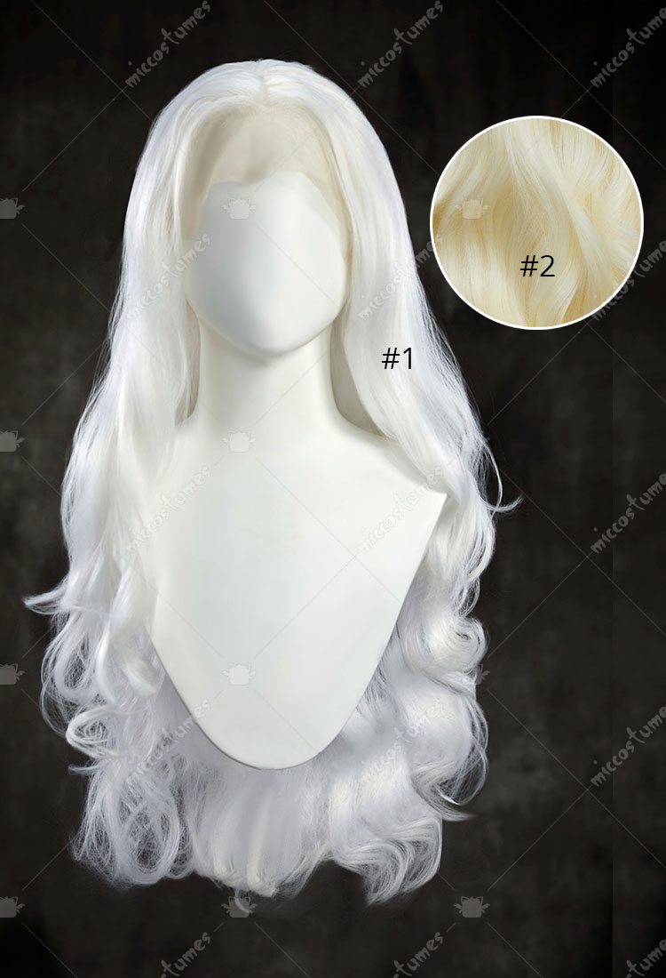 Wednesday Rosaline Rotwood Long Curly Lace Wig - Cosplay Wig | Top ...