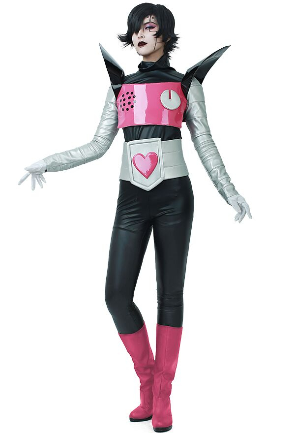 Robot cosplay costume inspired by undertale
